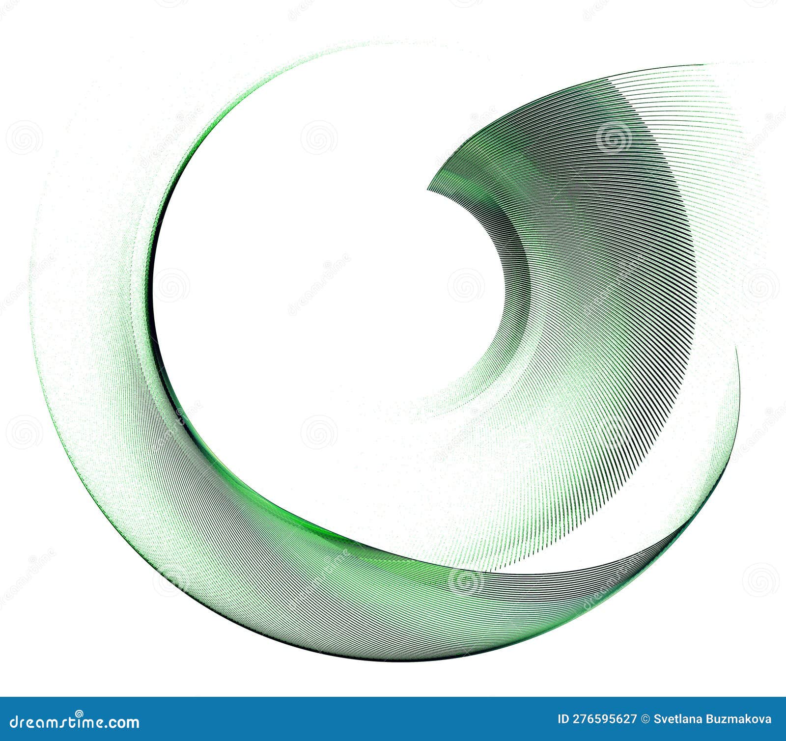 The Green Arched Elements are Arranged in Layers and Create a Rounded ...