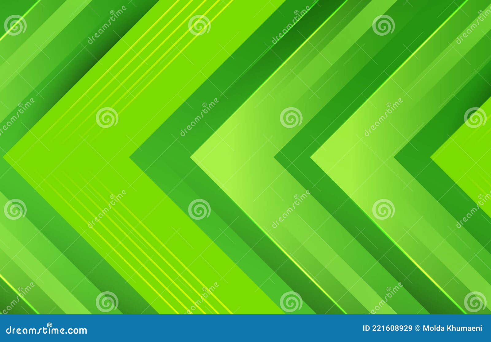 Green Arrow Abstract Modern Background Stock Vector - Illustration of ...