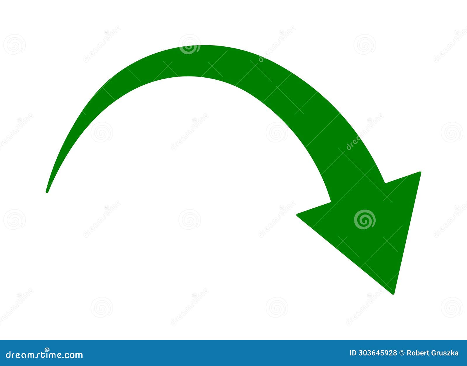 Green arrow stock illustration. Illustration of sign - 303645928
