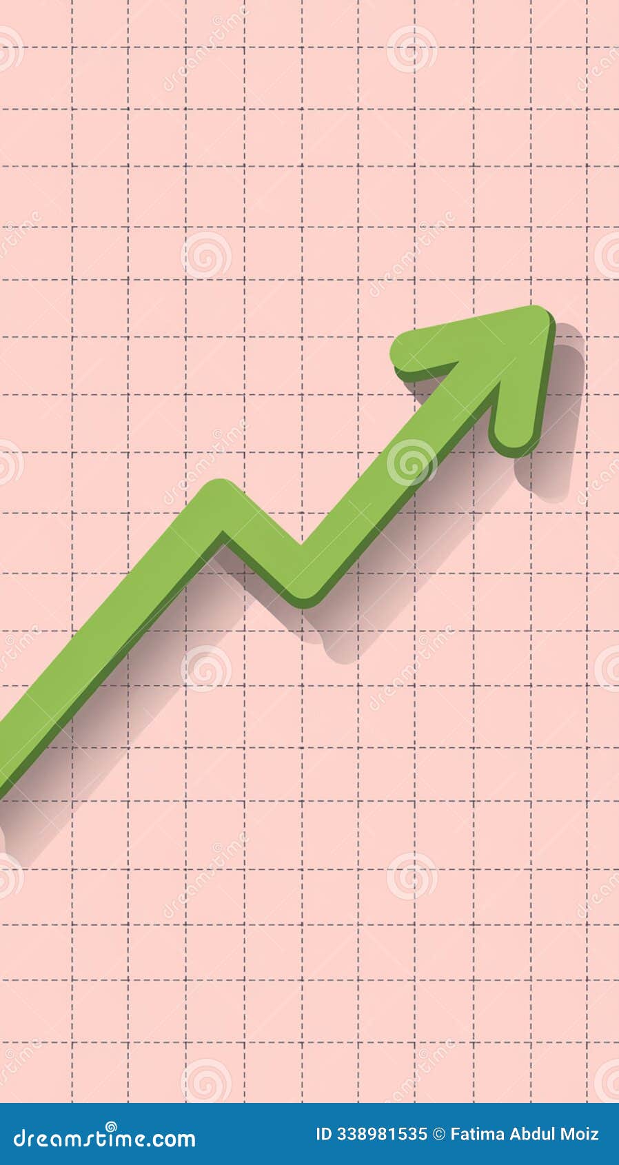 Steady Arrow Graph Stock Photo | CartoonDealer.com #6691656