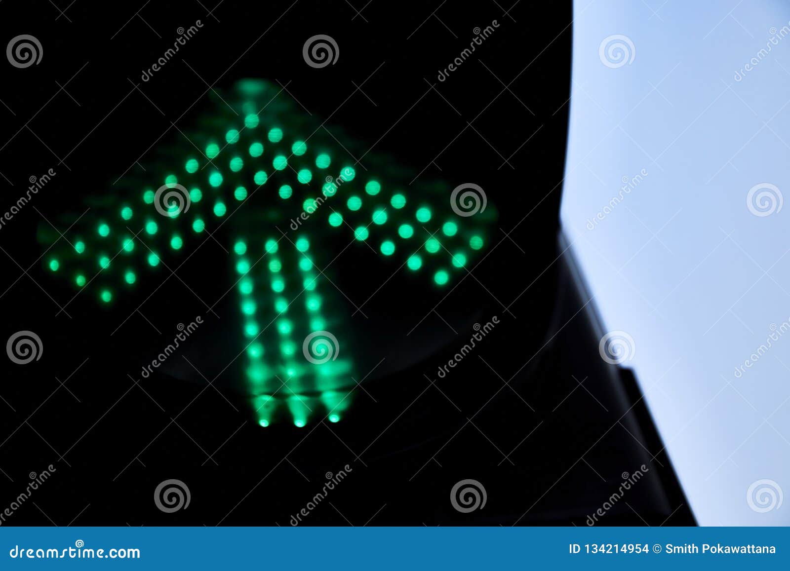 Green arrow traffic light stock photo. Image of green - 134214954