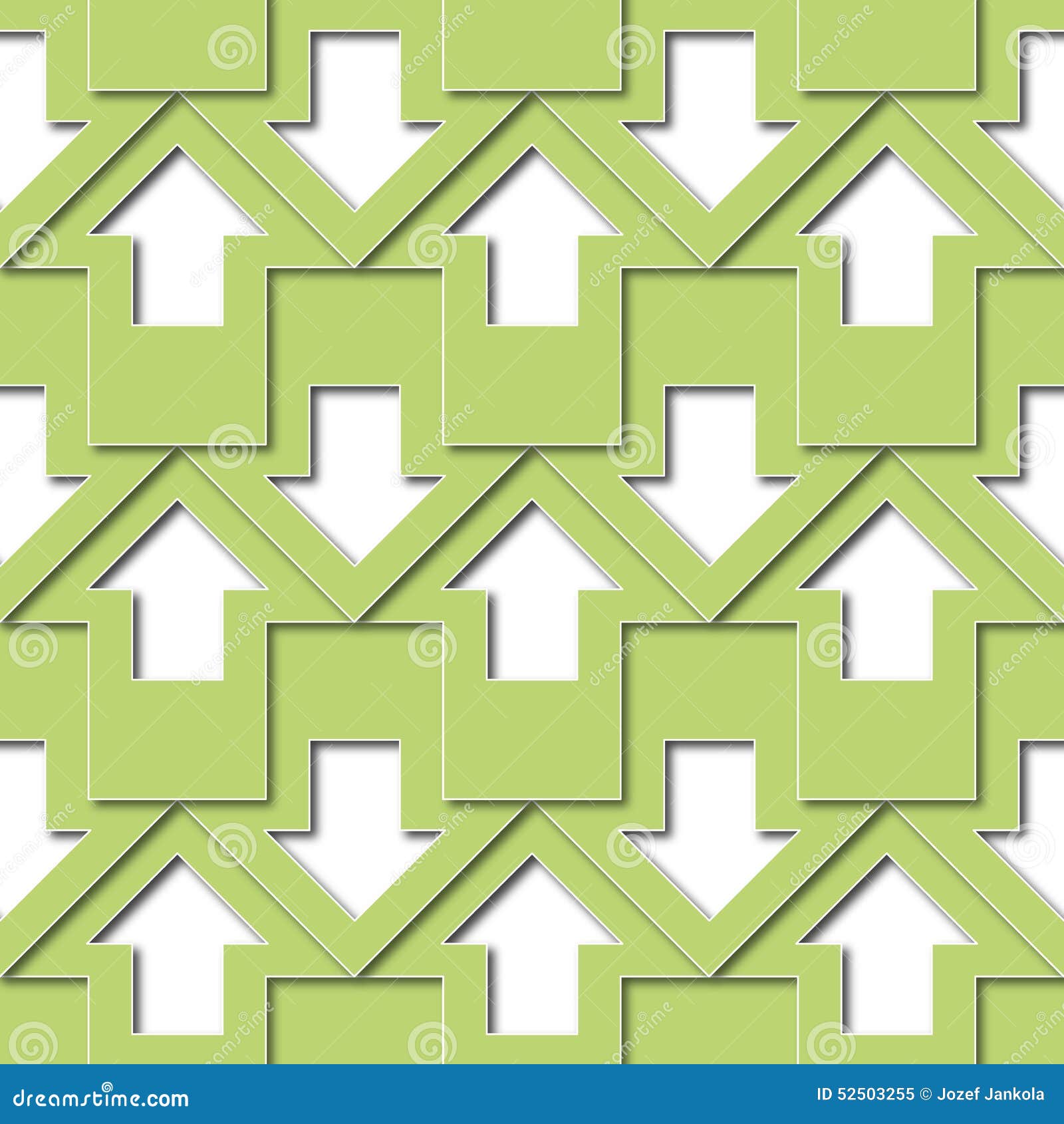 Green arrows pattern stock illustration. Illustration of abstract ...