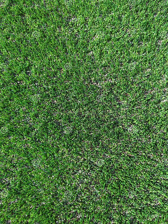 Green Artificial Turf Grass in Overhead View Stock Photo - Image of ...