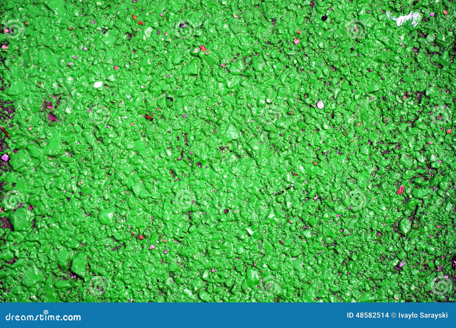 Green asphalt stock photo. Image of texture, close, background - 48582514