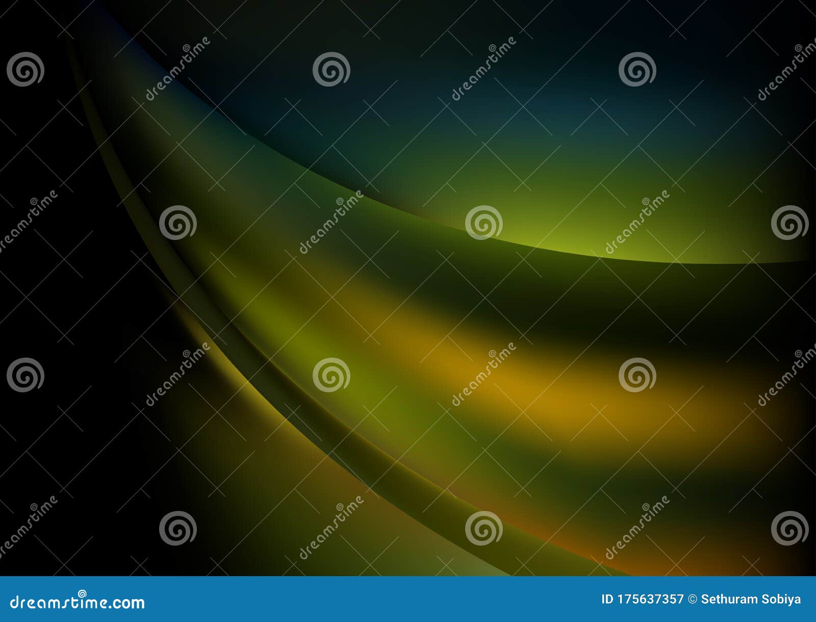 Green Atmosphere Template Background Vector Illustration Design Stock ...