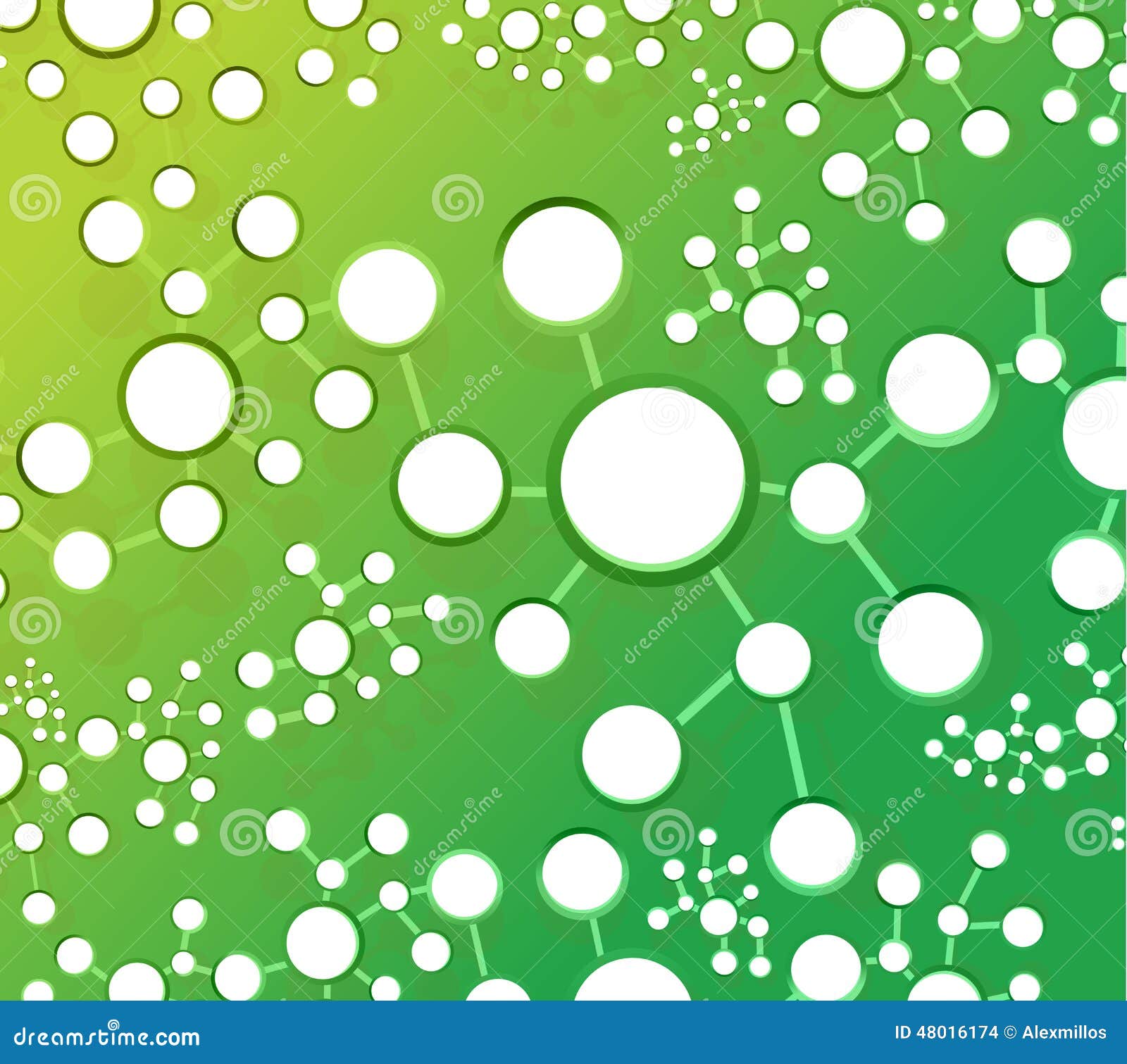 Green Atom Royalty-Free Stock Photo | CartoonDealer.com #188407221