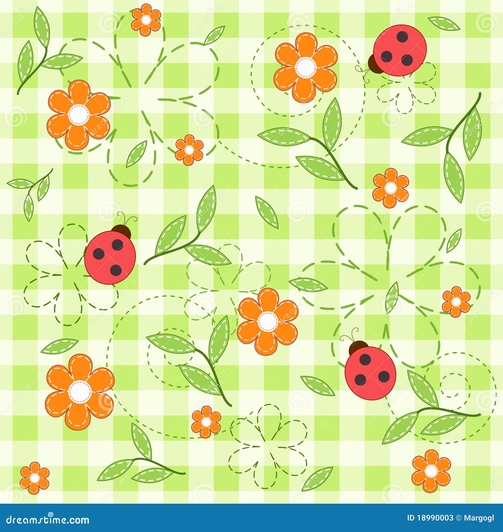 Green baby seamless. stock vector. Illustration of cheerful - 18990003