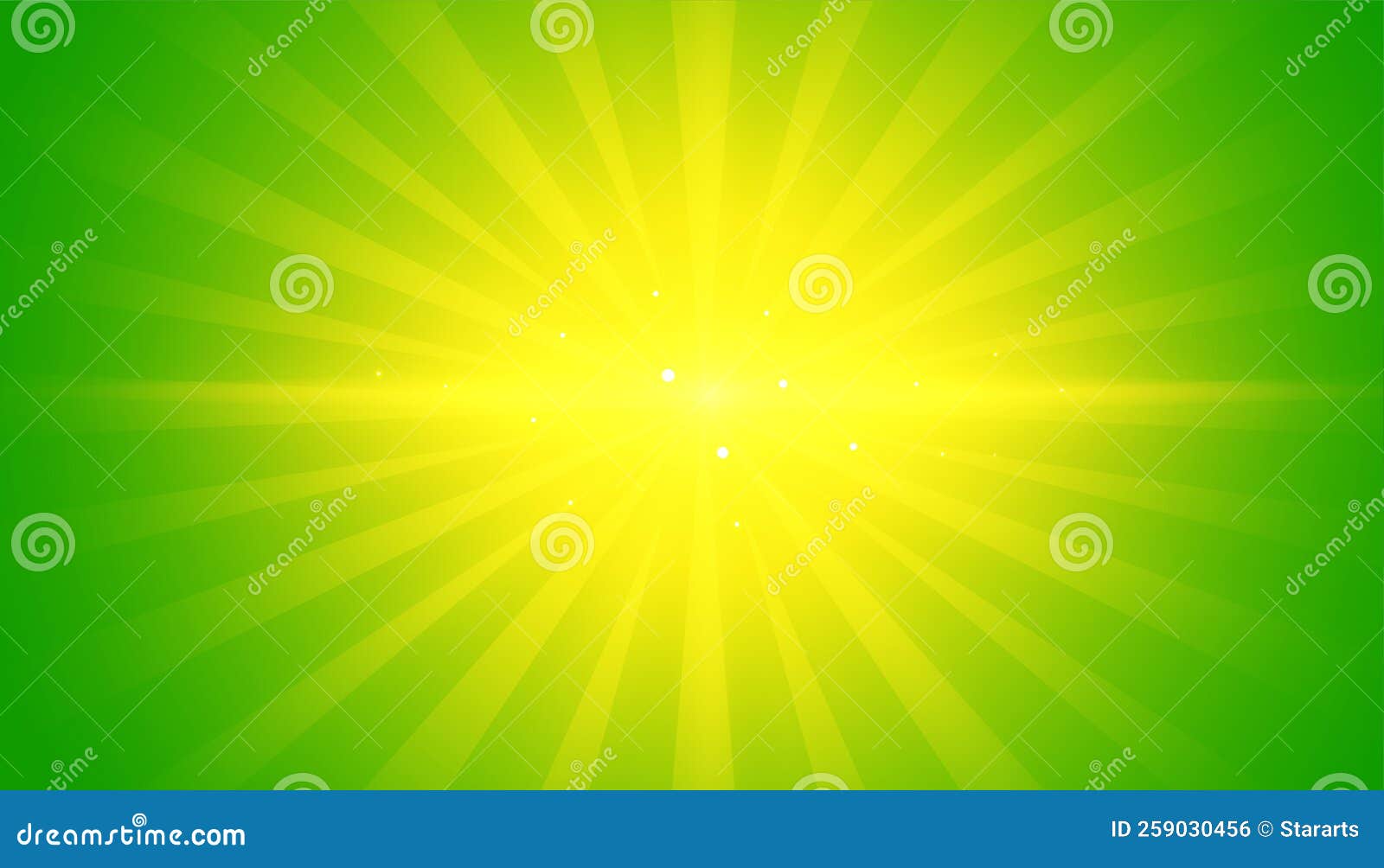 Green Background with Abstract Flare Effect Design Vector Stock Vector ...