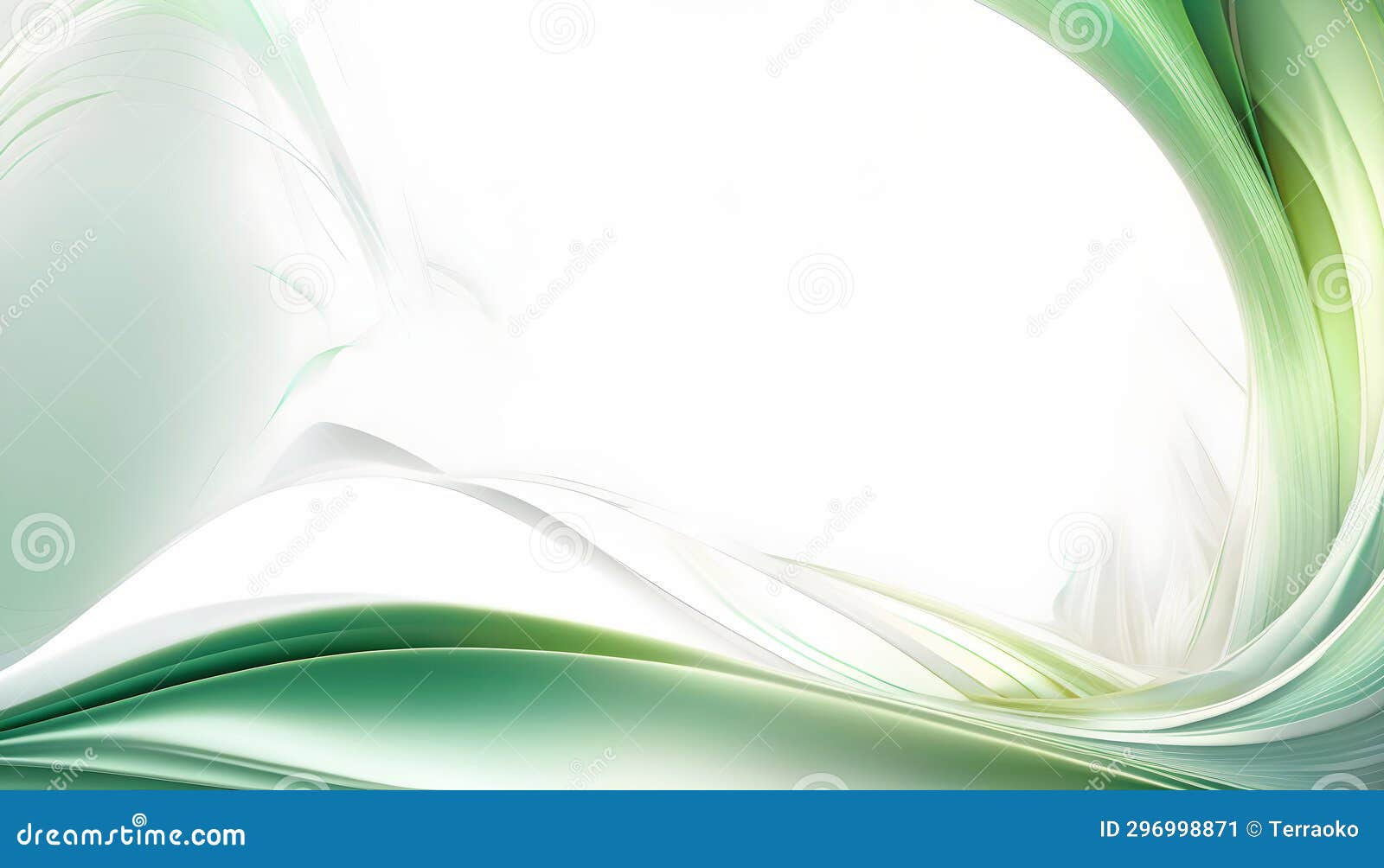 Green Background of Abstract Lines with Patterns for Design Stock ...