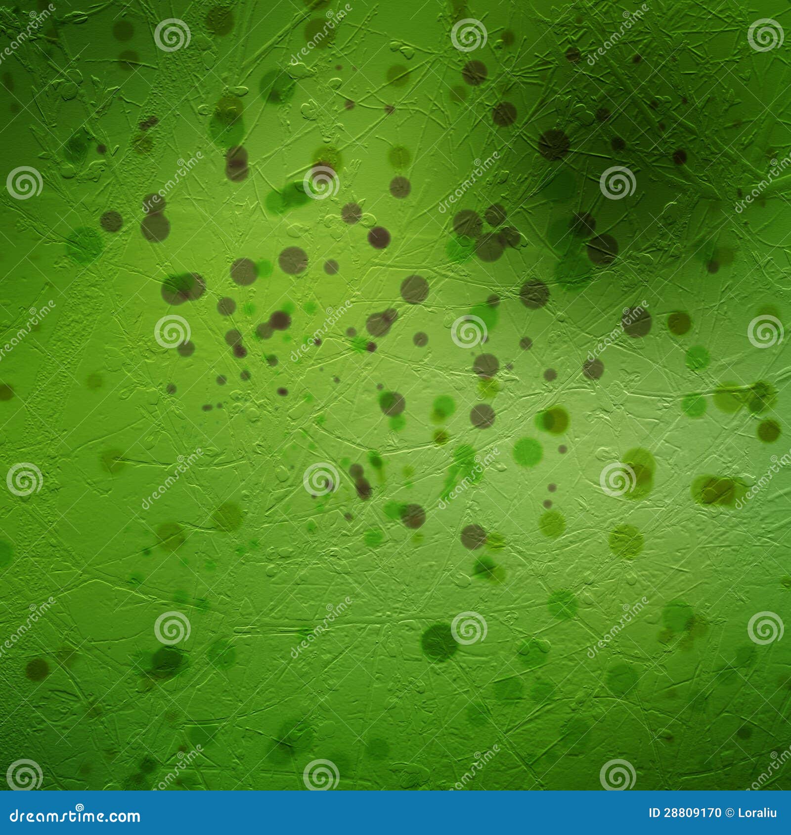 Green Background with Ancient Ornament Stock Photo - Image of abstract ...