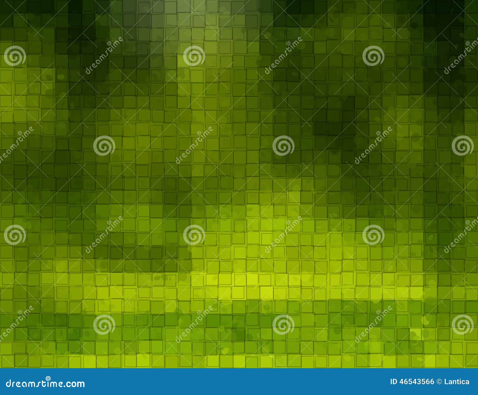 Green Background with Cubes, Stock Vector - Illustration of radiate ...