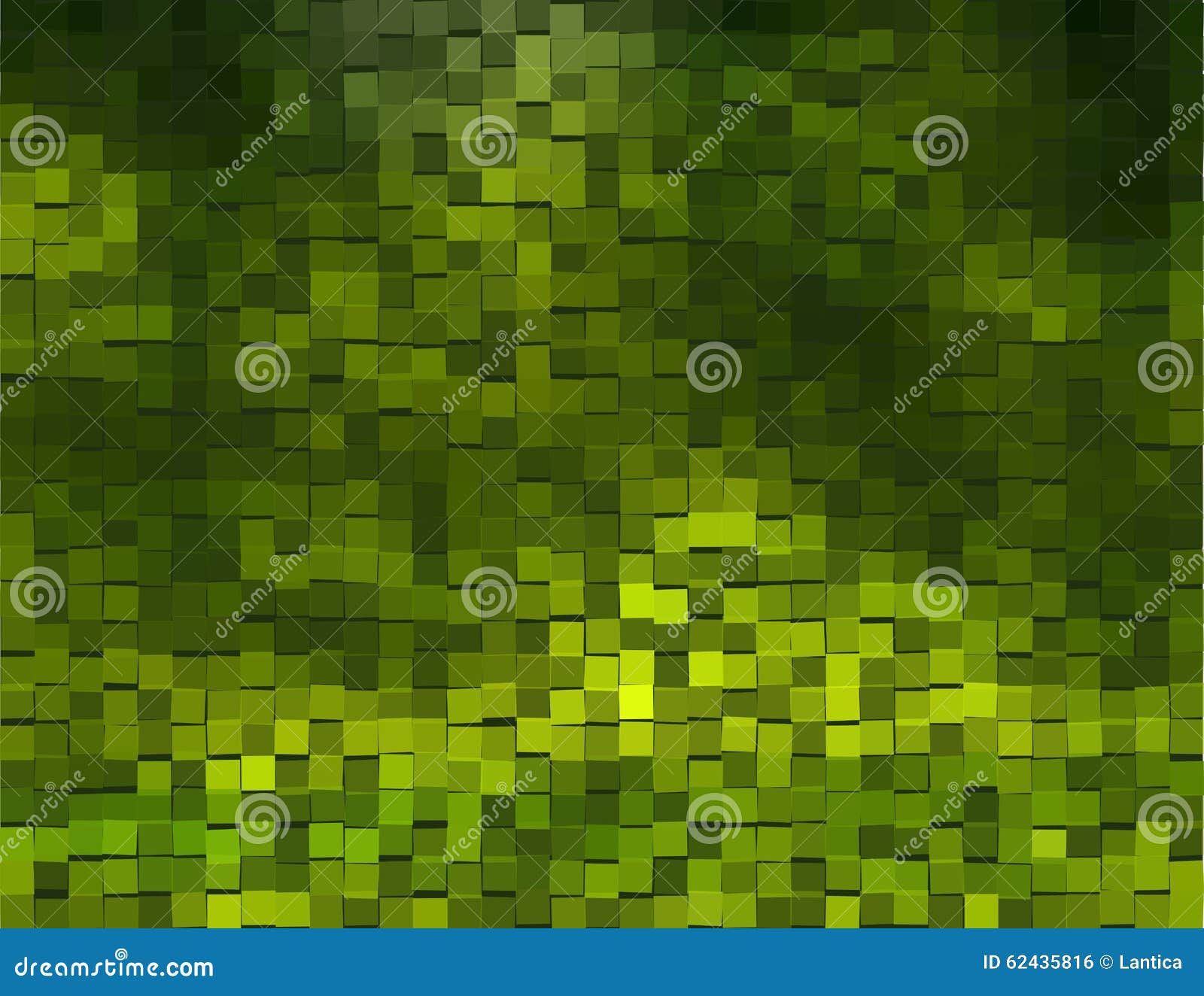Green Background with Cubes Stock Vector - Illustration of holiday ...
