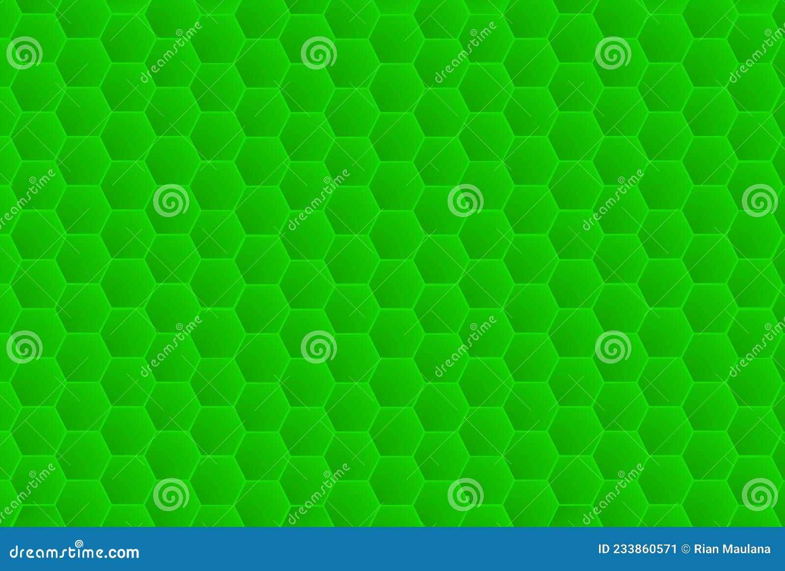 Green Background with Hexagon Pattern. Abstract Geometric Stock ...