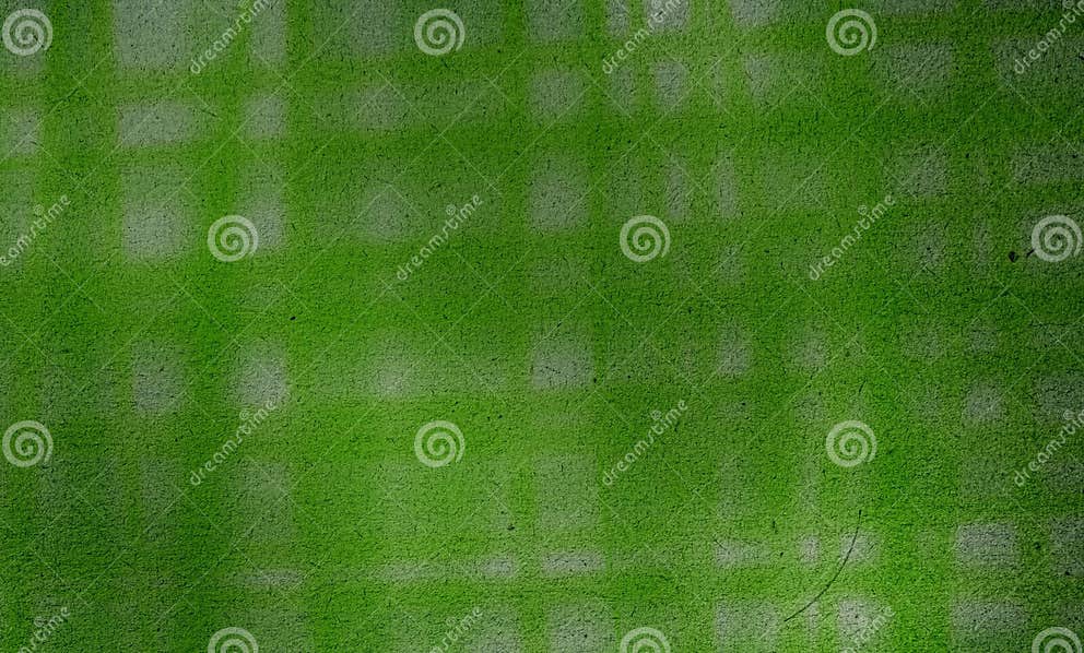 A Green Background with a Light Grid Pattern Texture. Stock ...