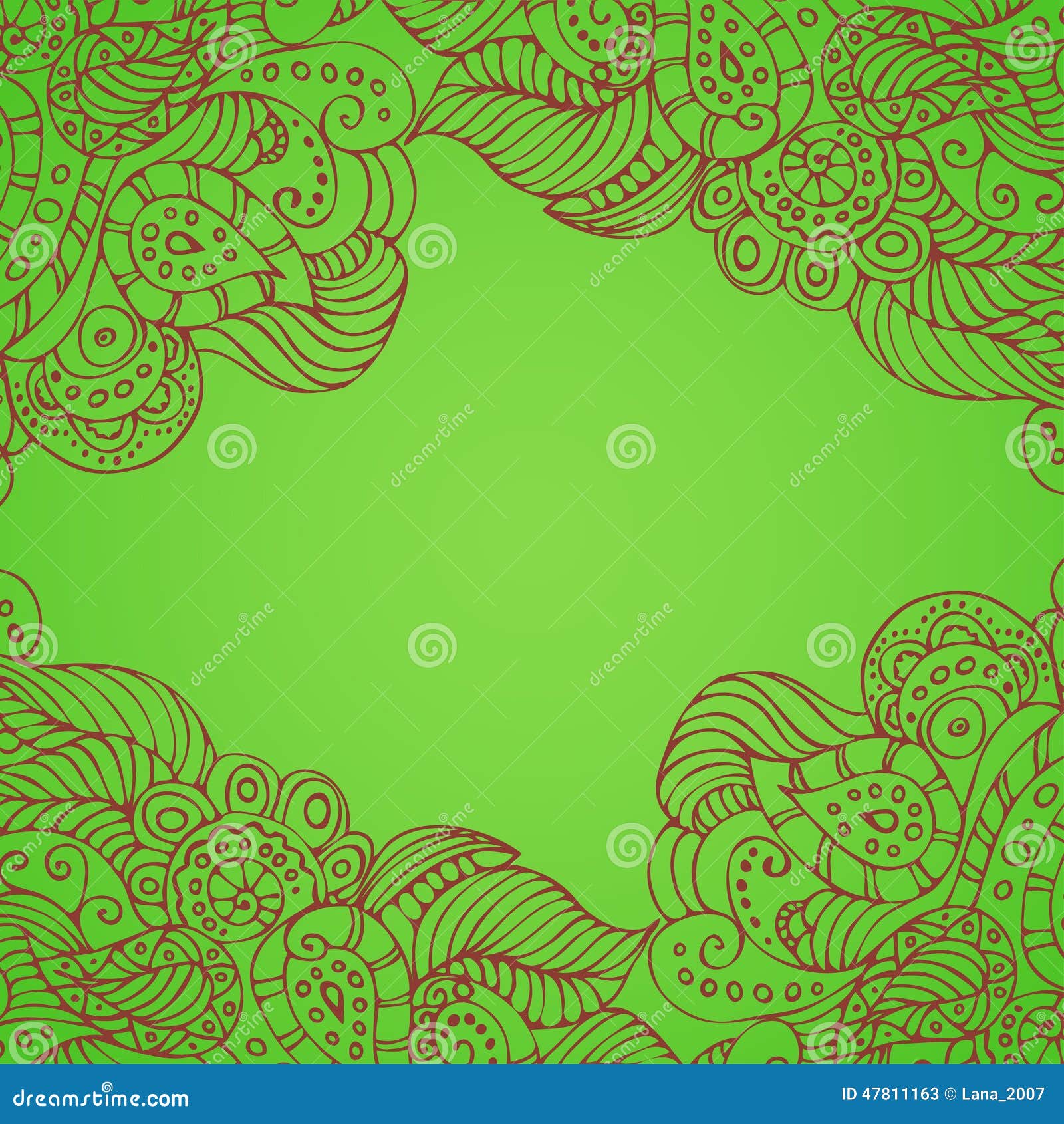 Green Background with Light Patterns Stock Vector - Illustration of ...