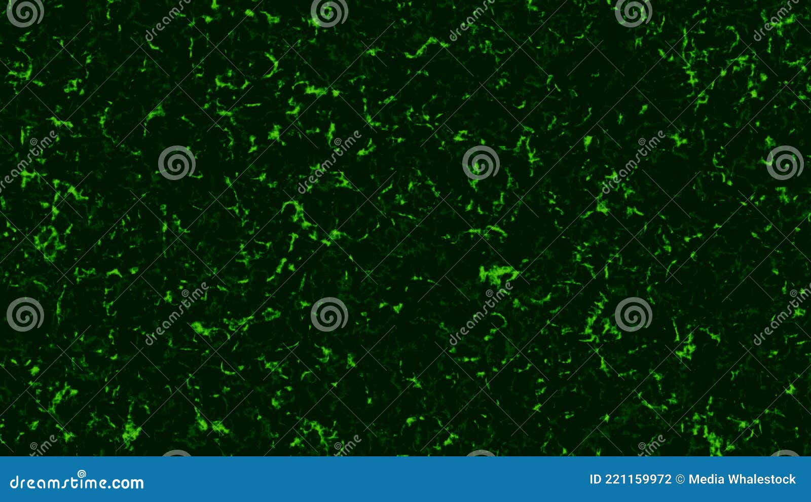 Green Background with Noise and Dust Particles. Animation Stock ...
