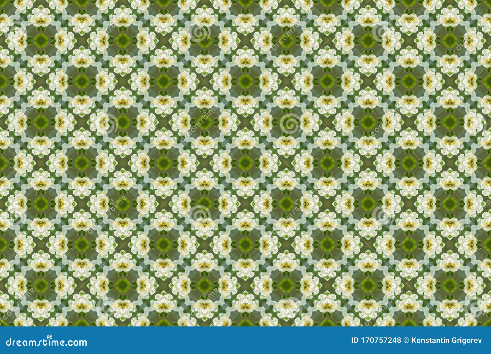 Green Background Pattern from the Greenery Square Figures. Geometric ...