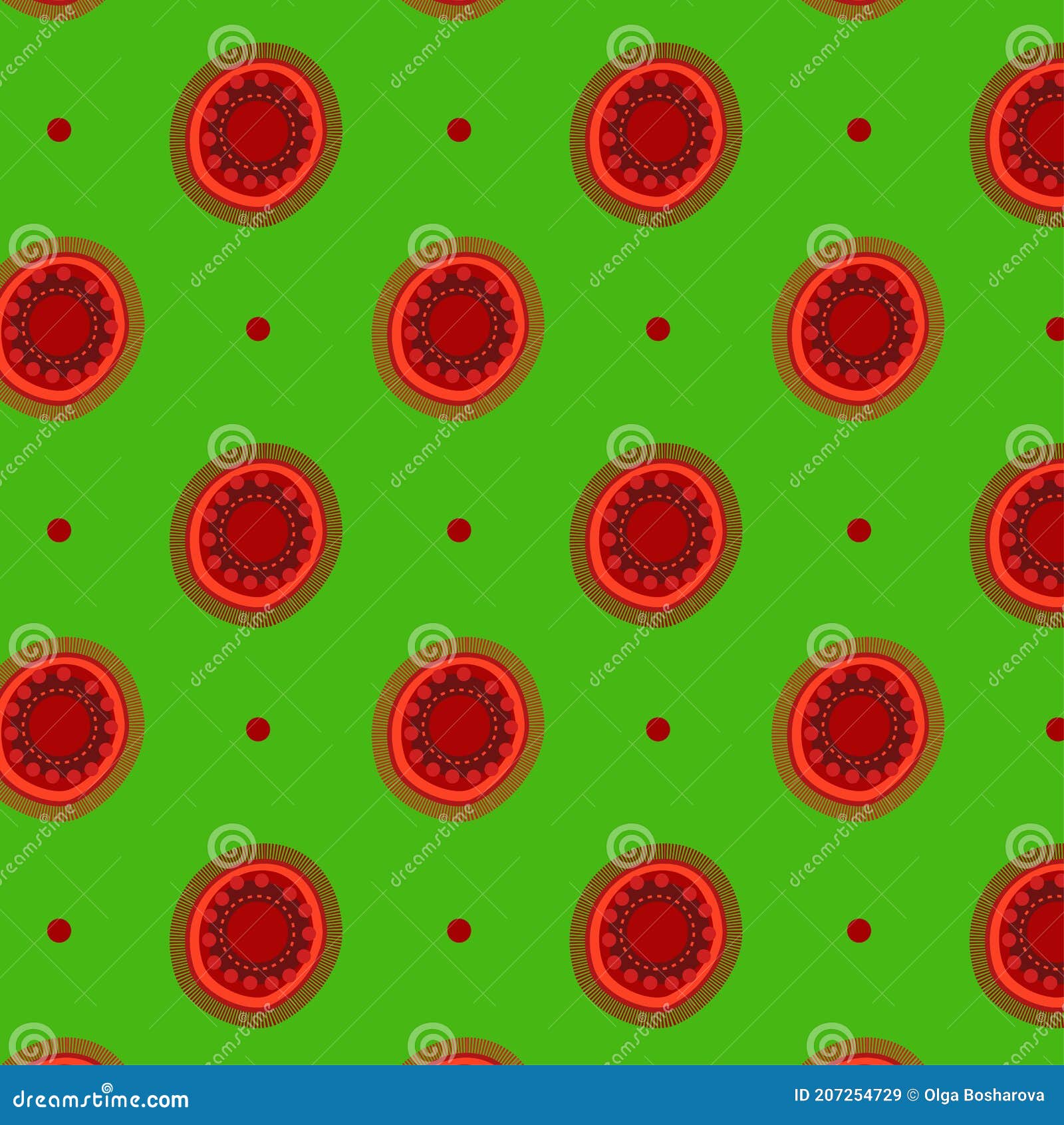 Green Background with Red Blood Cells Stock Vector - Illustration of ...