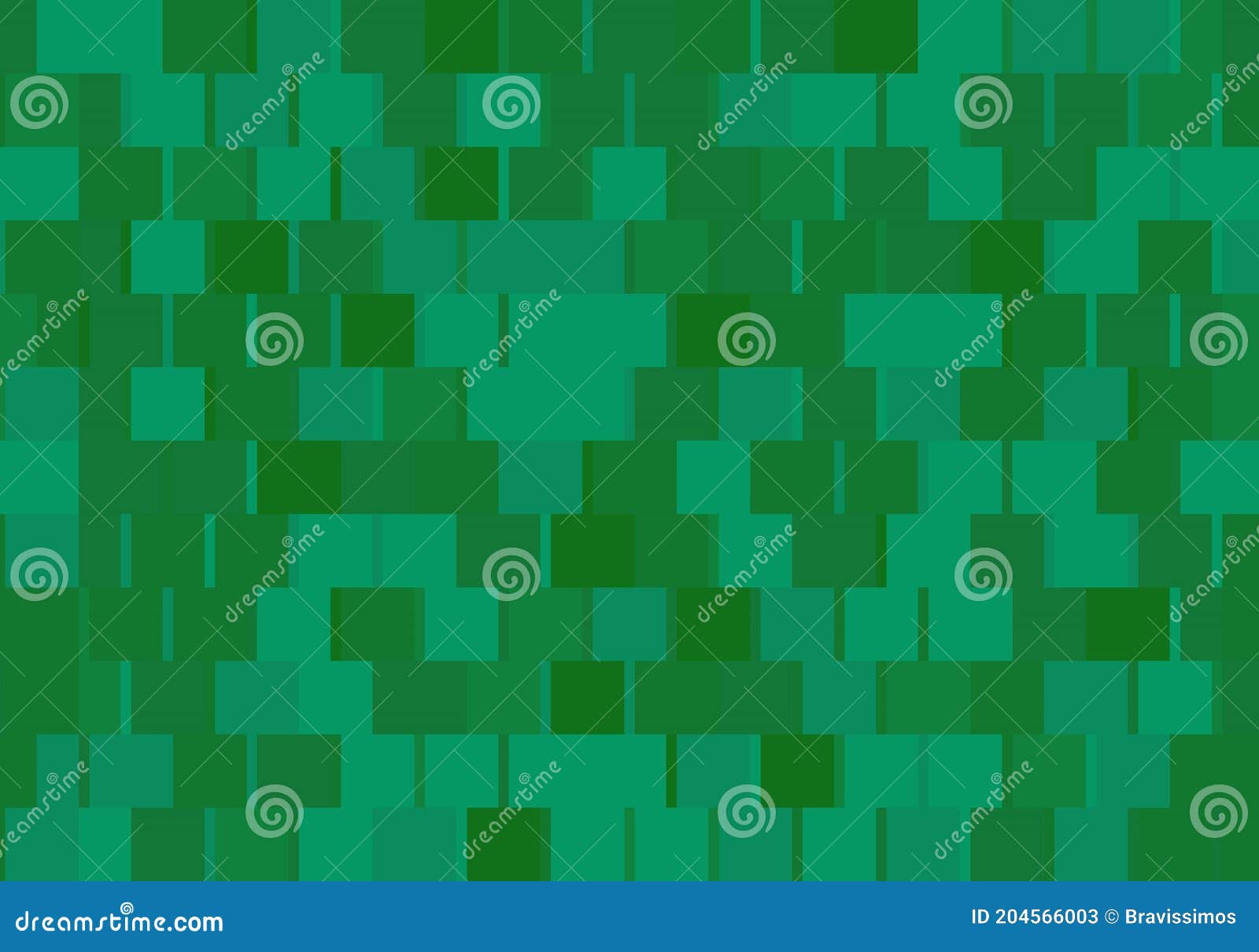 Green Background Square Abstract Seamless Rectangle. Vector ...