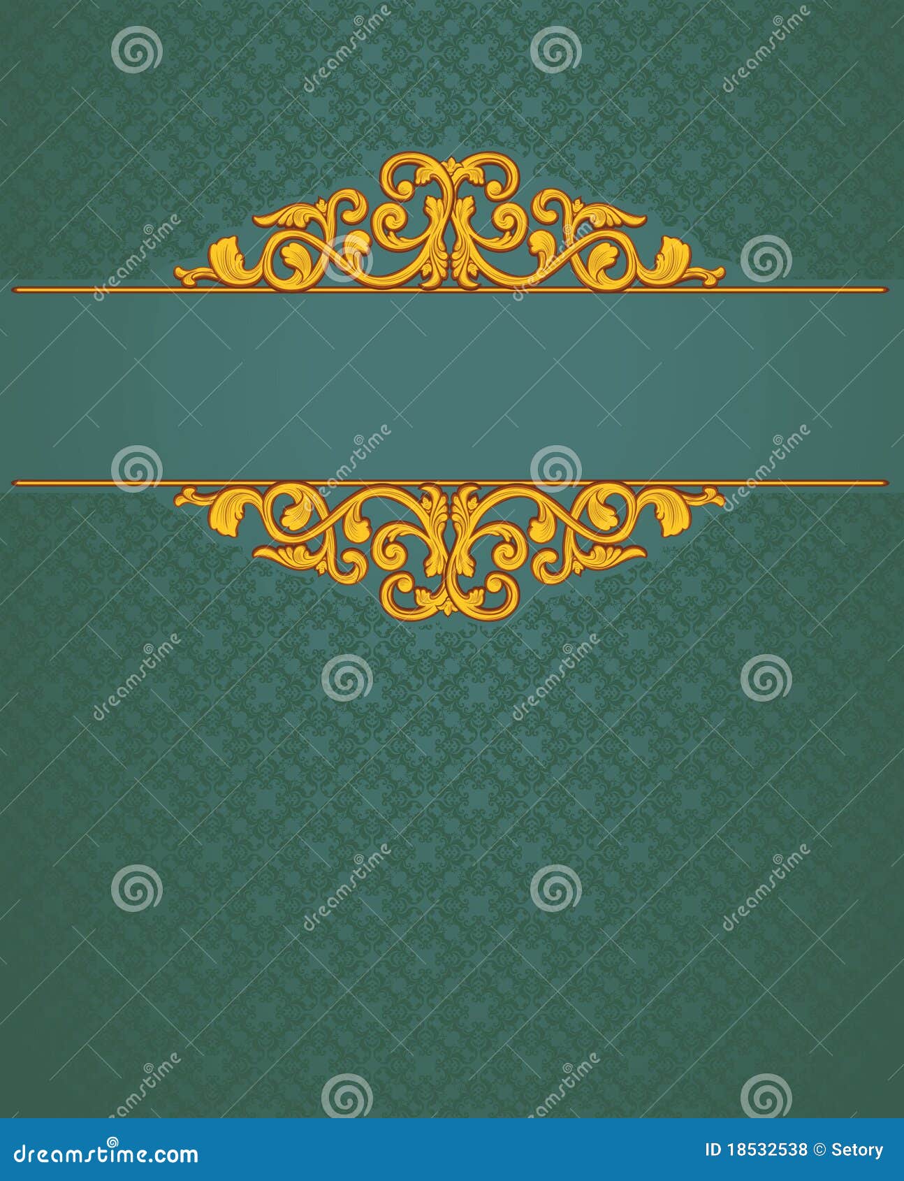 Green Renaissance Background Stock Photo | CartoonDealer.com #13246302