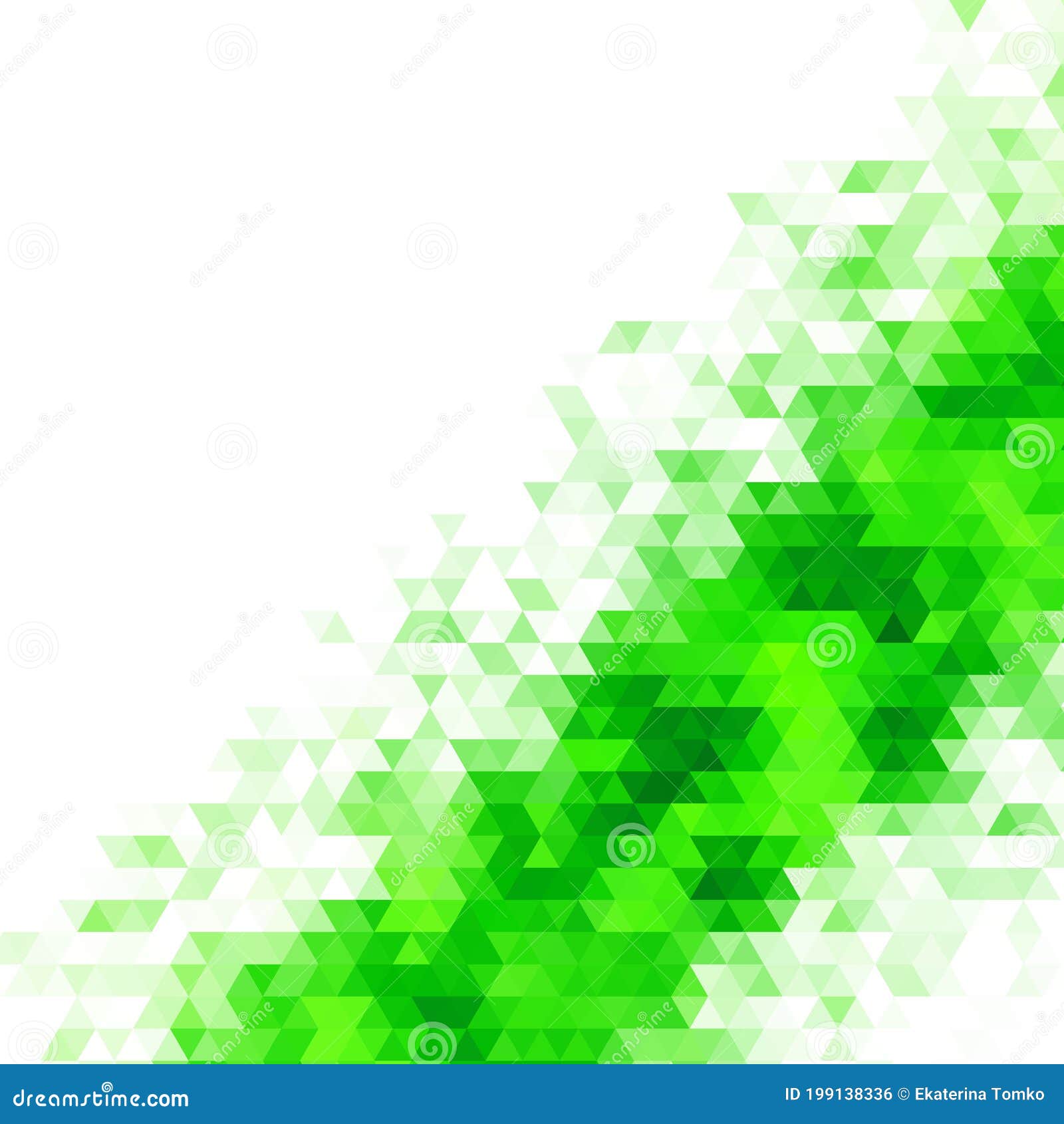 Green Background Triangle Abstract Geometric Eco Vector Tech Texture ...
