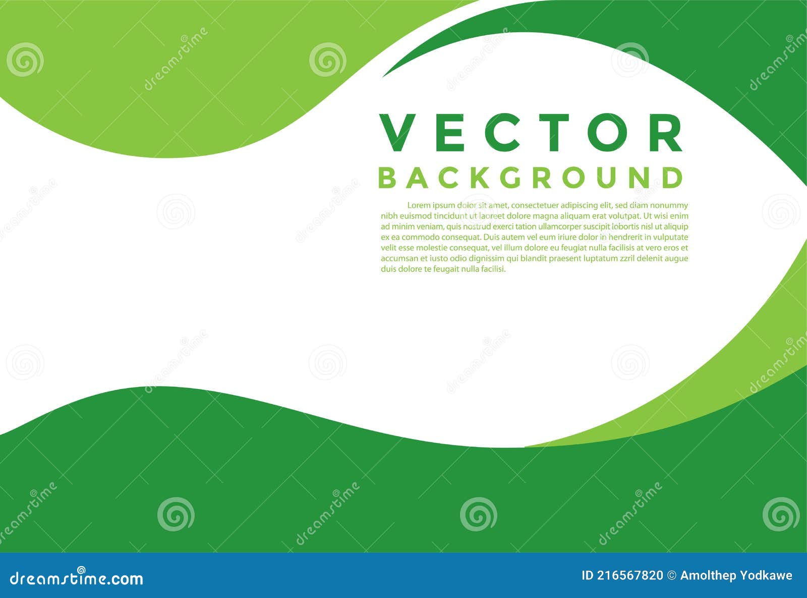 Green Background Vector Lighting Effect Graphic for Text and Message ...
