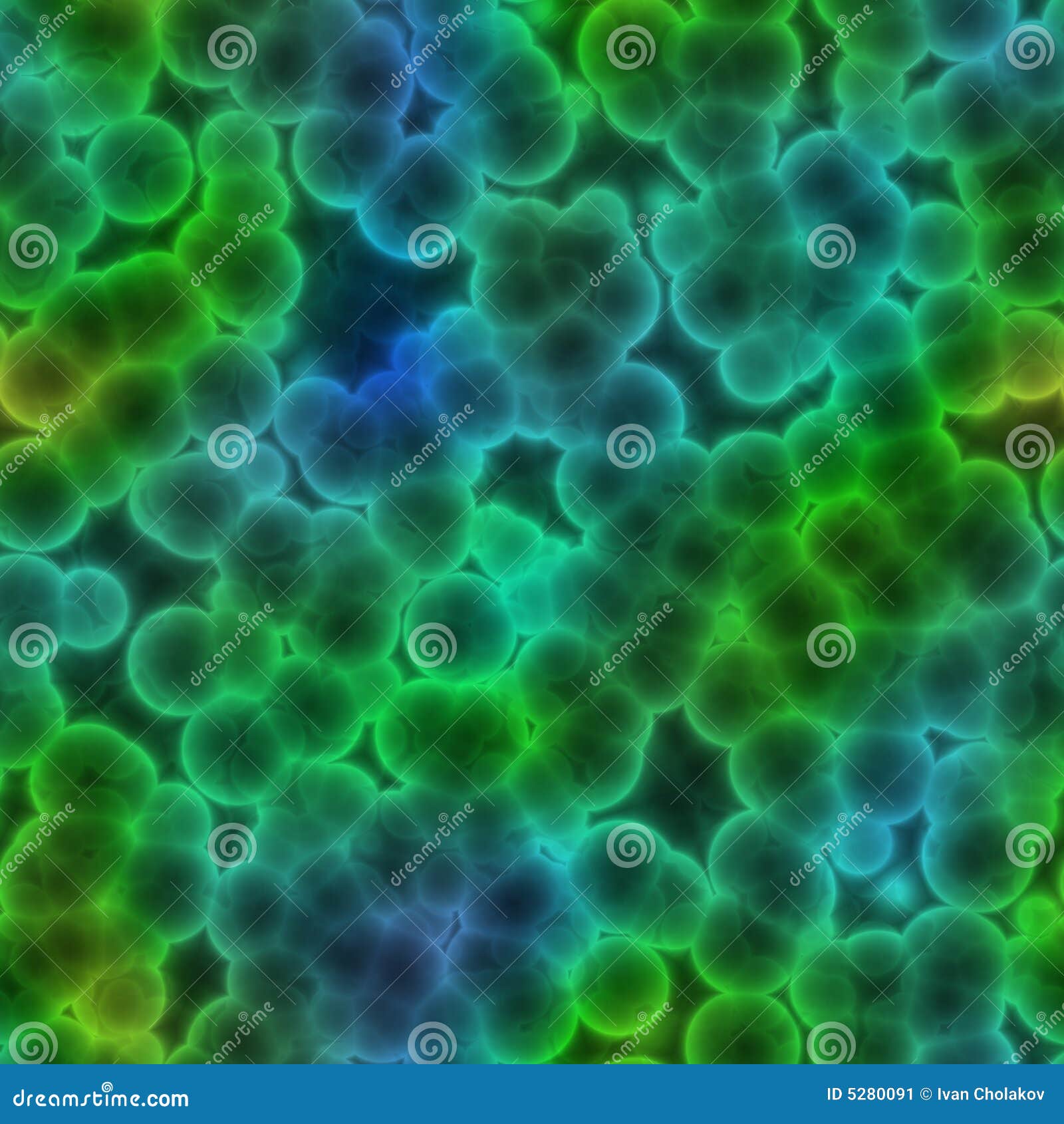 Green Bacteria Stock Image - Image: 5280091