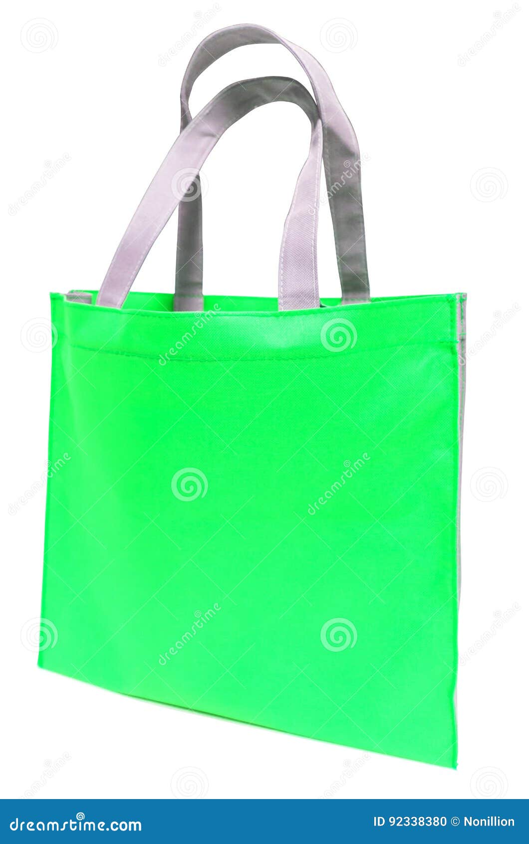 Green bag nylon stock photo. Image of green, class, fasten - 92338380