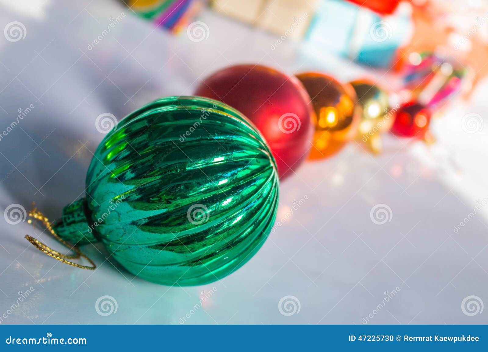 The green ball stock photo. Image of gifts, package, color - 47225730
