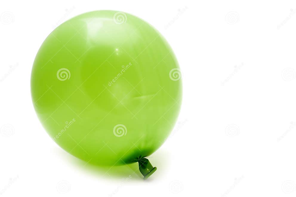 Green ballon stock image. Image of multicolored, flying - 5099695