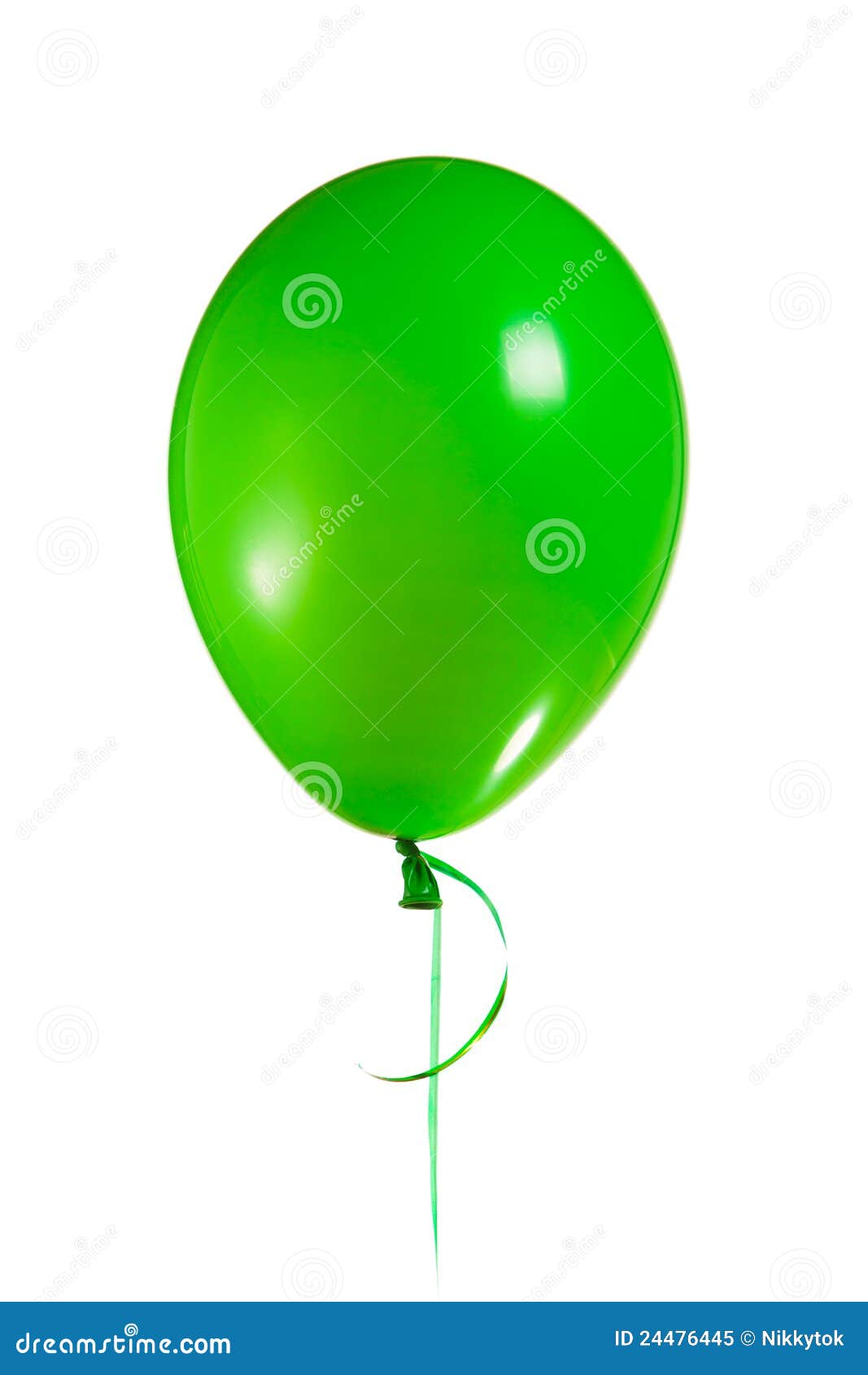 Green balloon stock image. Image of gift, single, round - 24476445