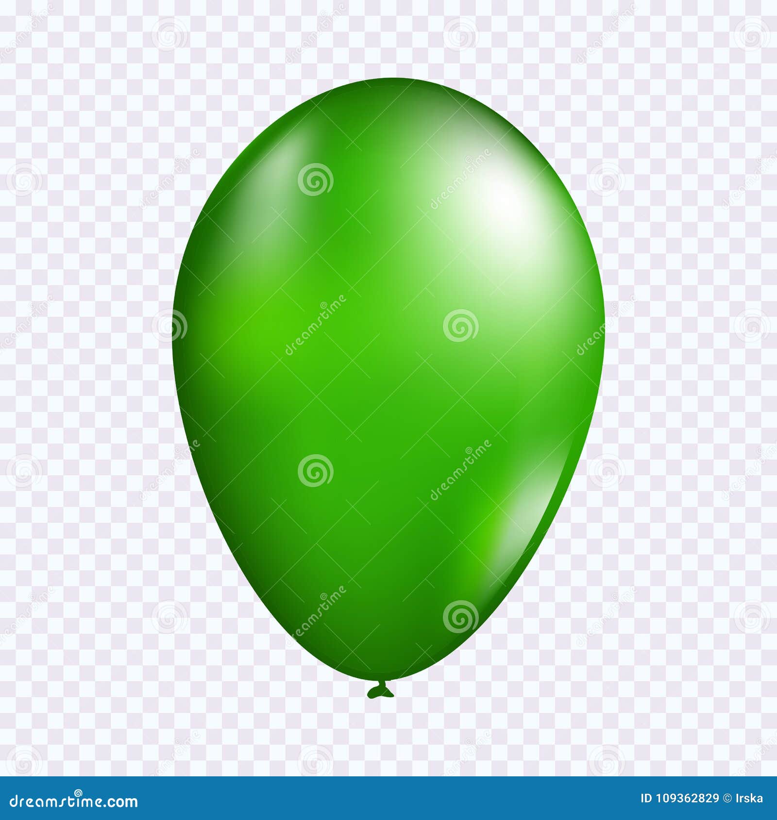 Green balloon vector stock vector. Illustration of holiday - 109362829