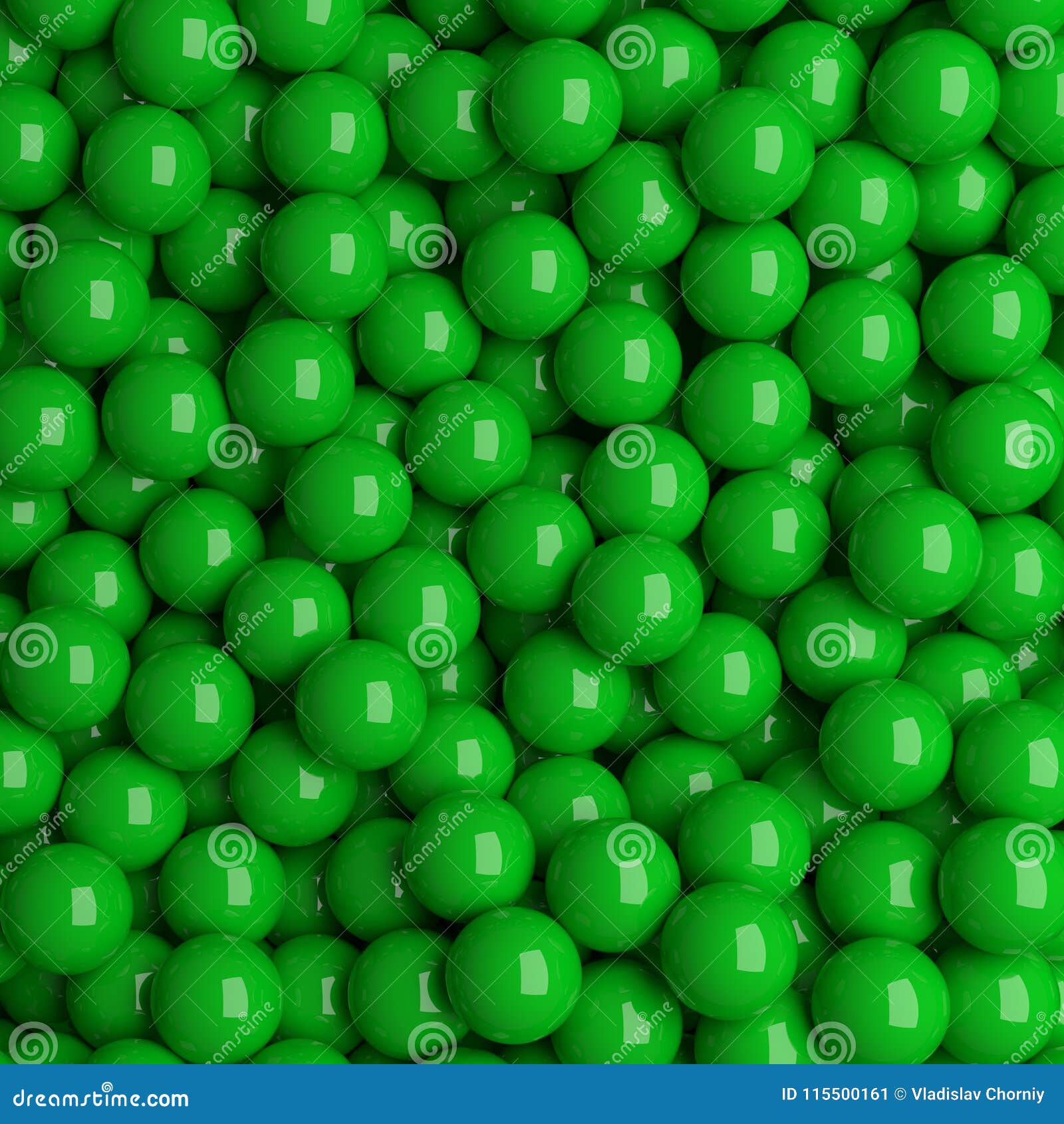 Green balls stock illustration. Illustration of balls - 115500161