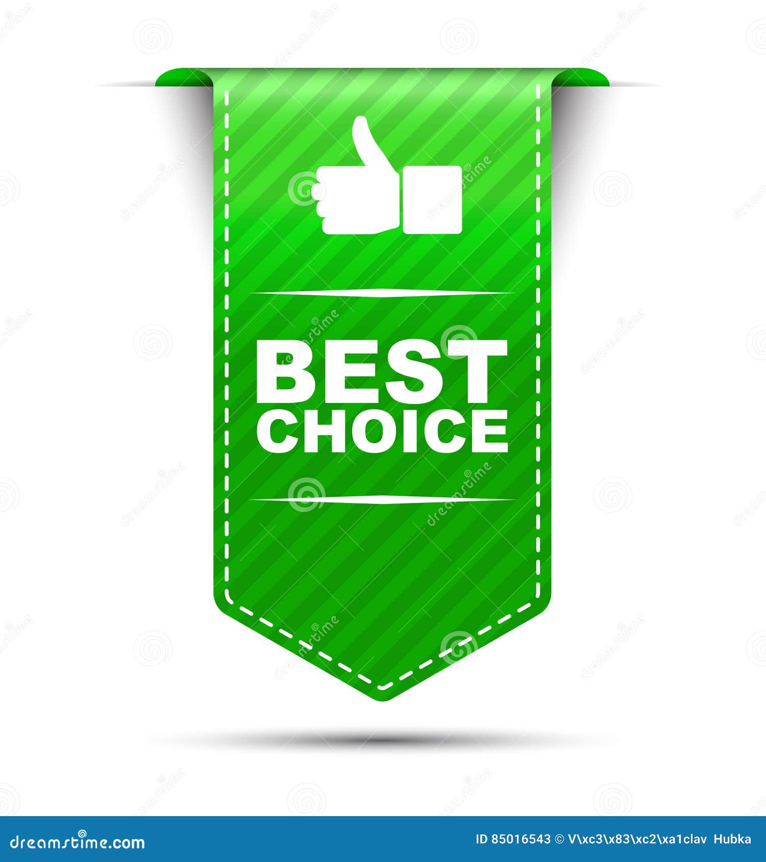 Green Banner Design Best Choice Editorial Stock Photo - Illustration of ...