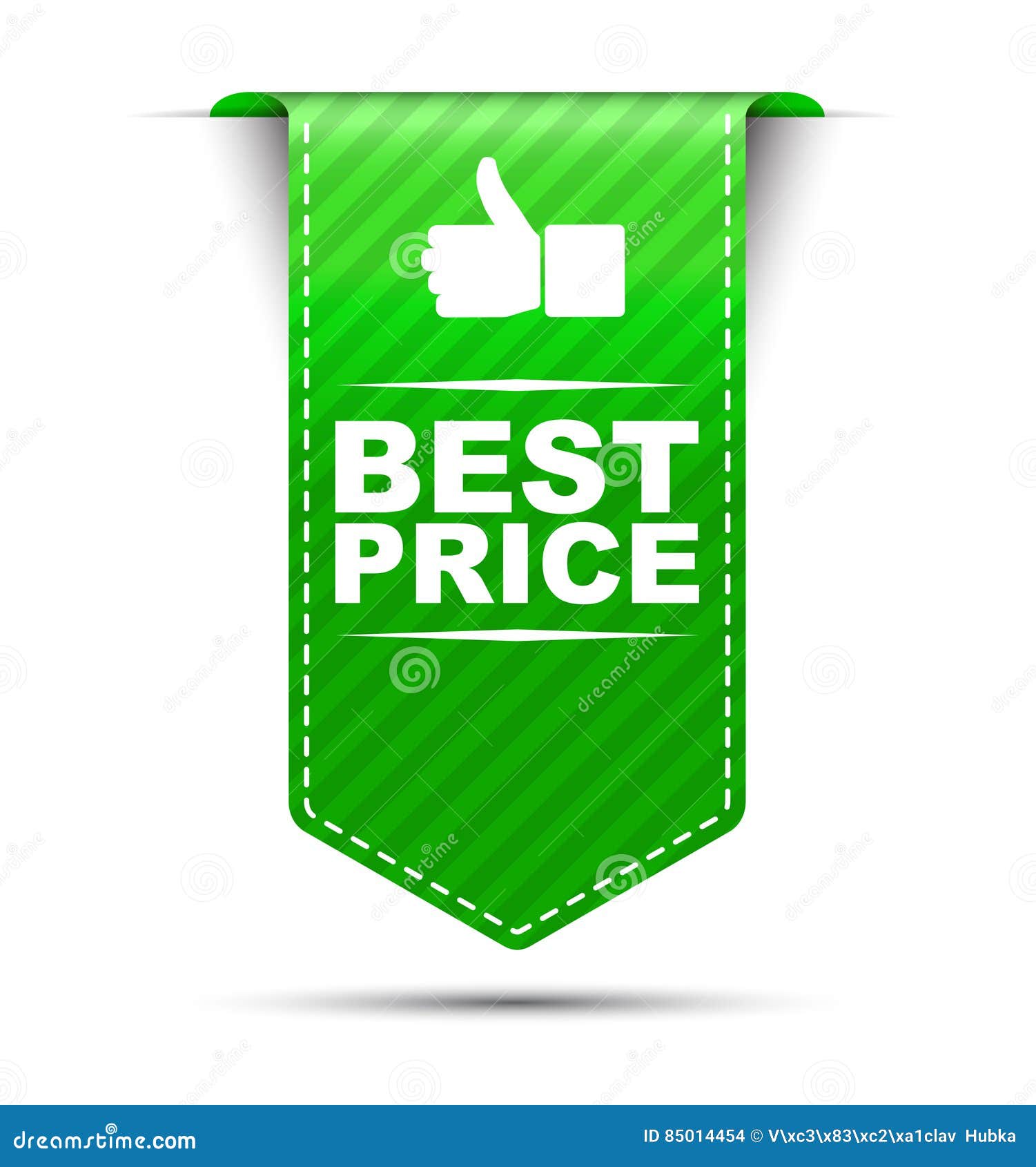 Green Banner Design Best Price Editorial Stock Image - Illustration of ...