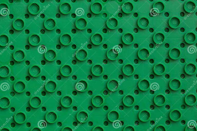 Green Baseplate Textured Background Stock Image - Image of circle ...