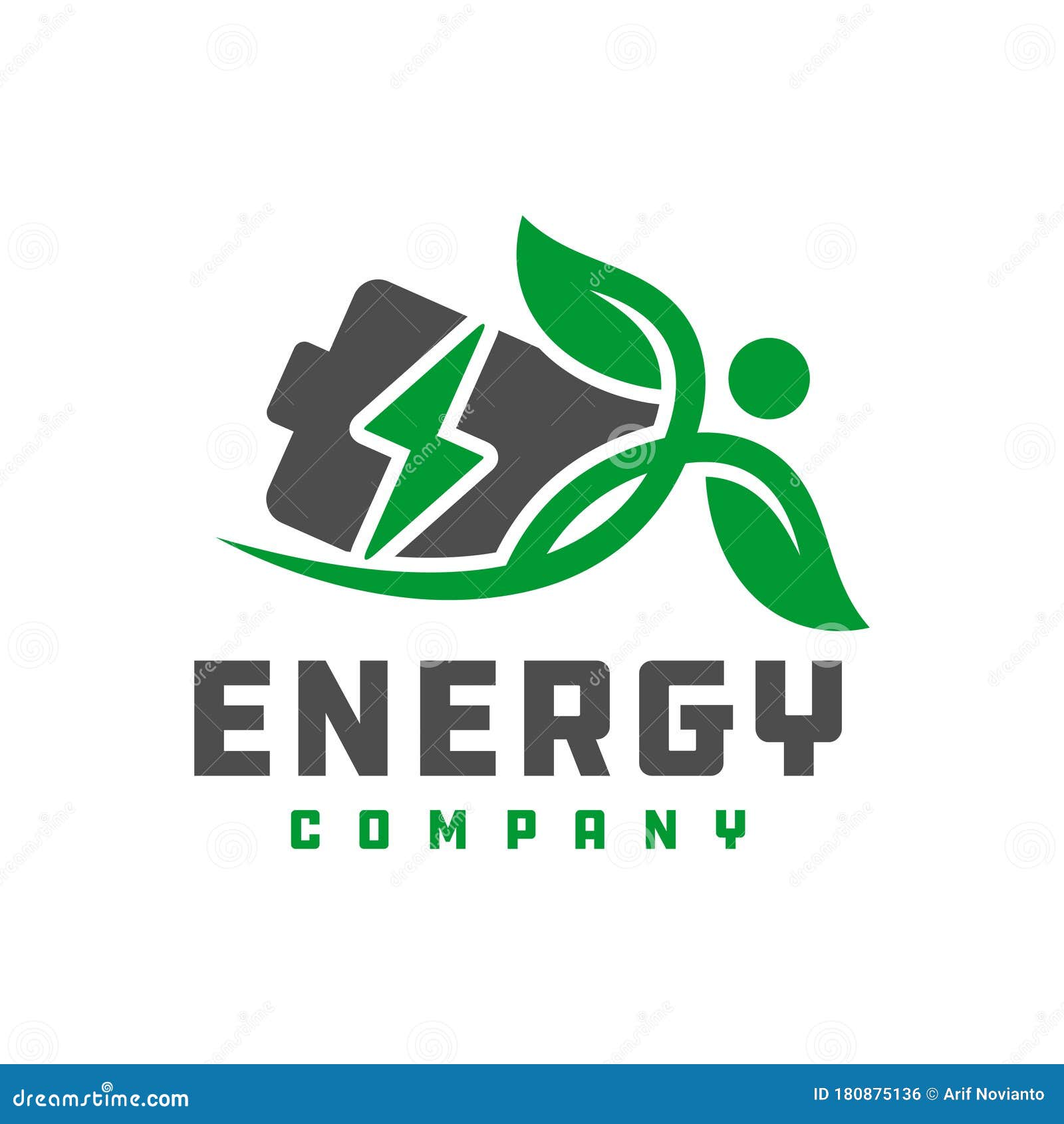 Green Battery Power Saving Logo Stock Vector - Illustration of ...