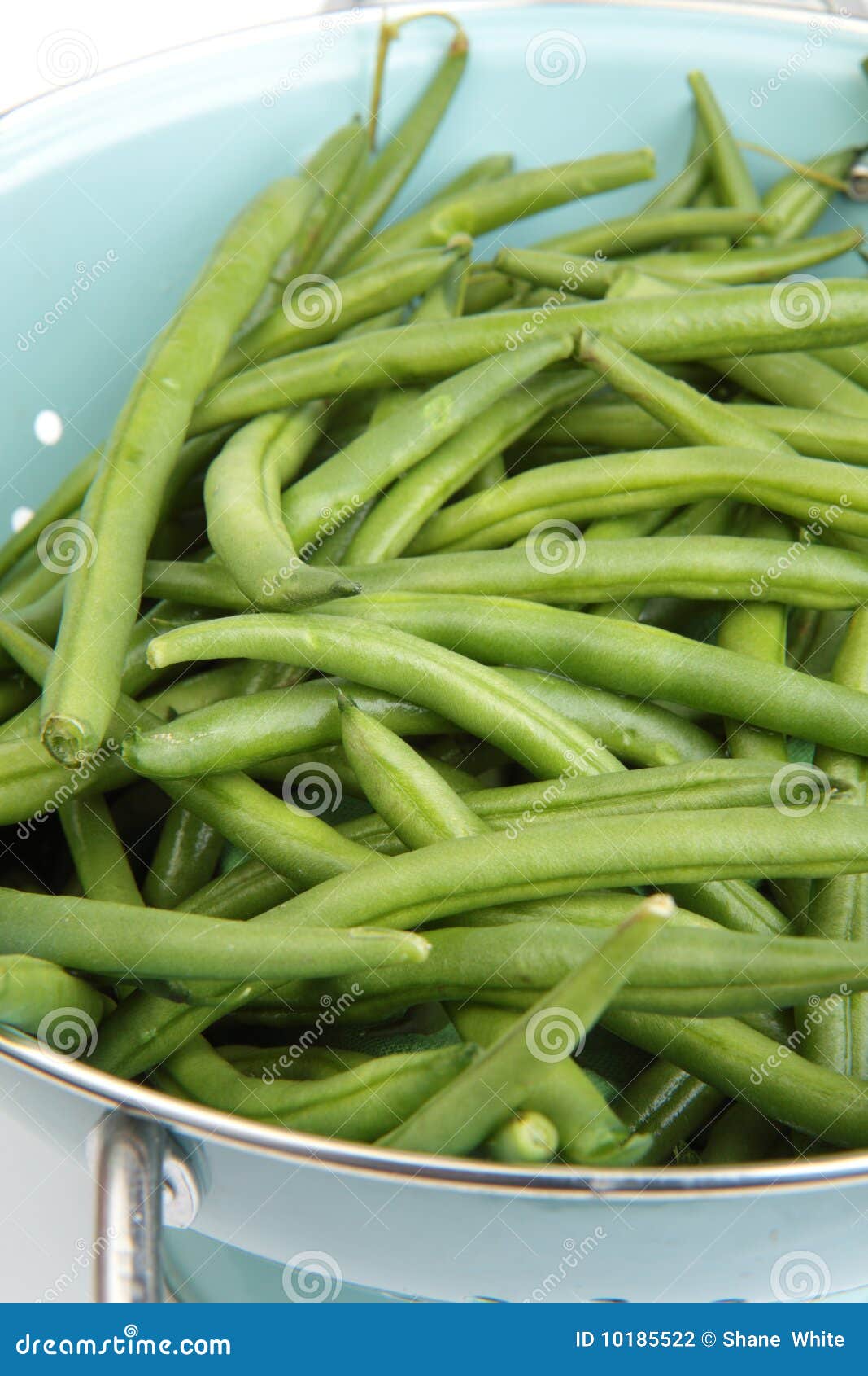 Green beans. stock photo. Image of colander, modern, nutrition - 10185522