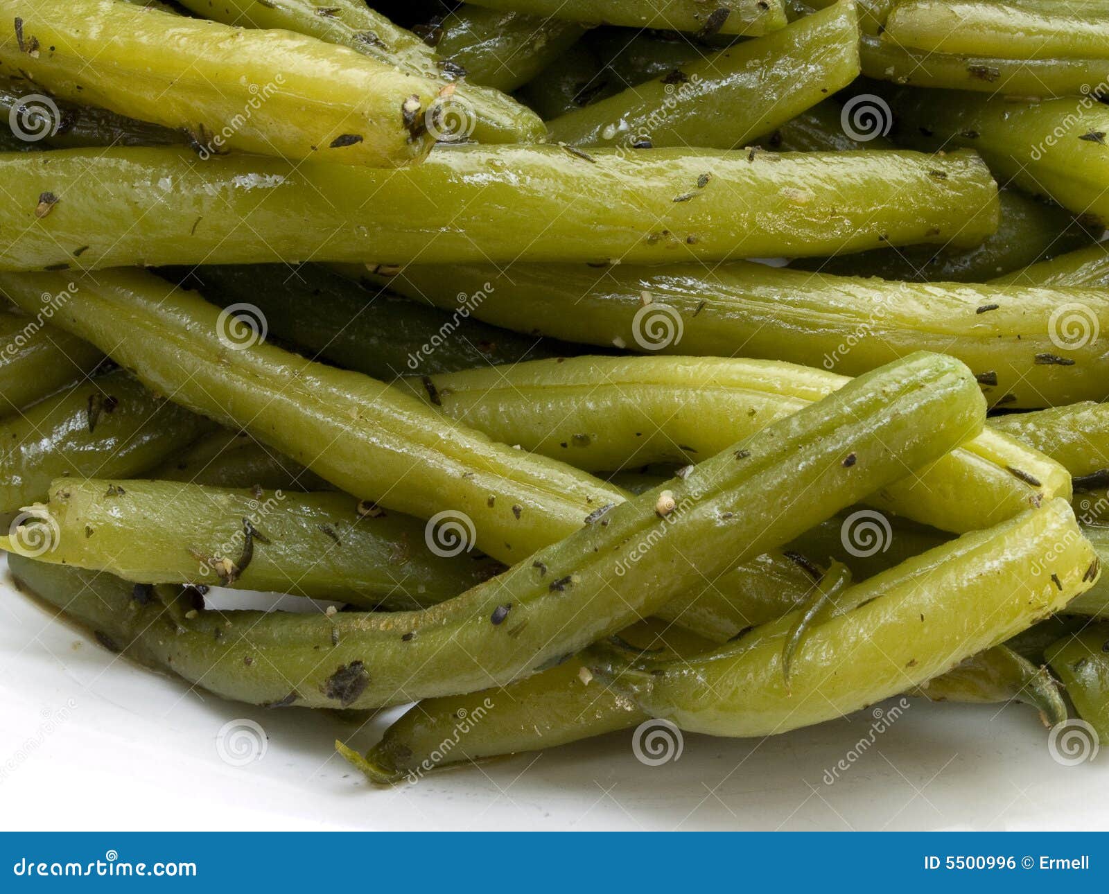 Green beans stock photo. Image of plate, beans, white - 5500996