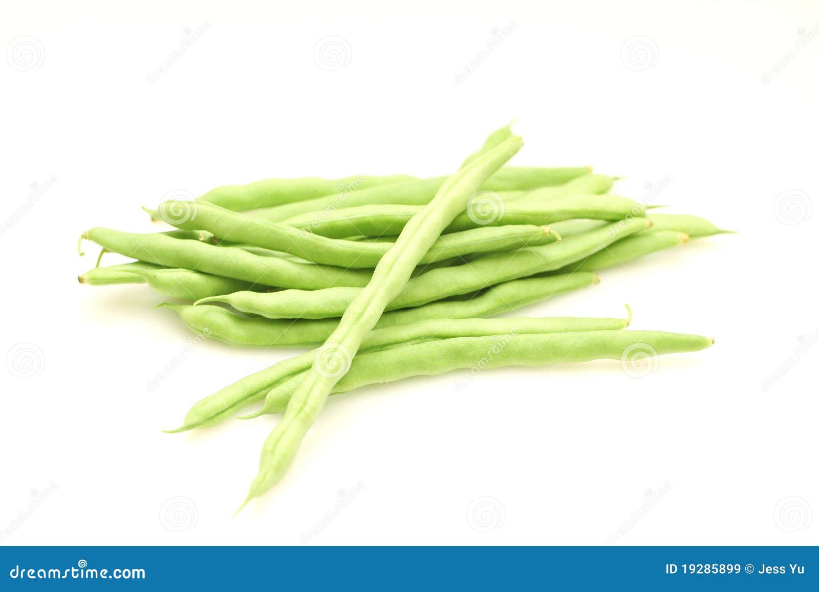 Green Beans Isolated on White Background Stock Image - Image of broad ...