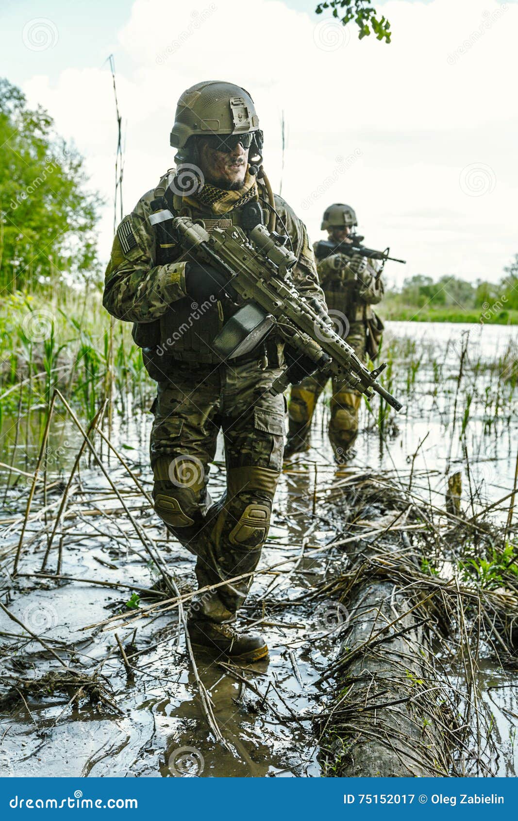 Green Berets Soldiers in Action Stock Image - Image of operations ...