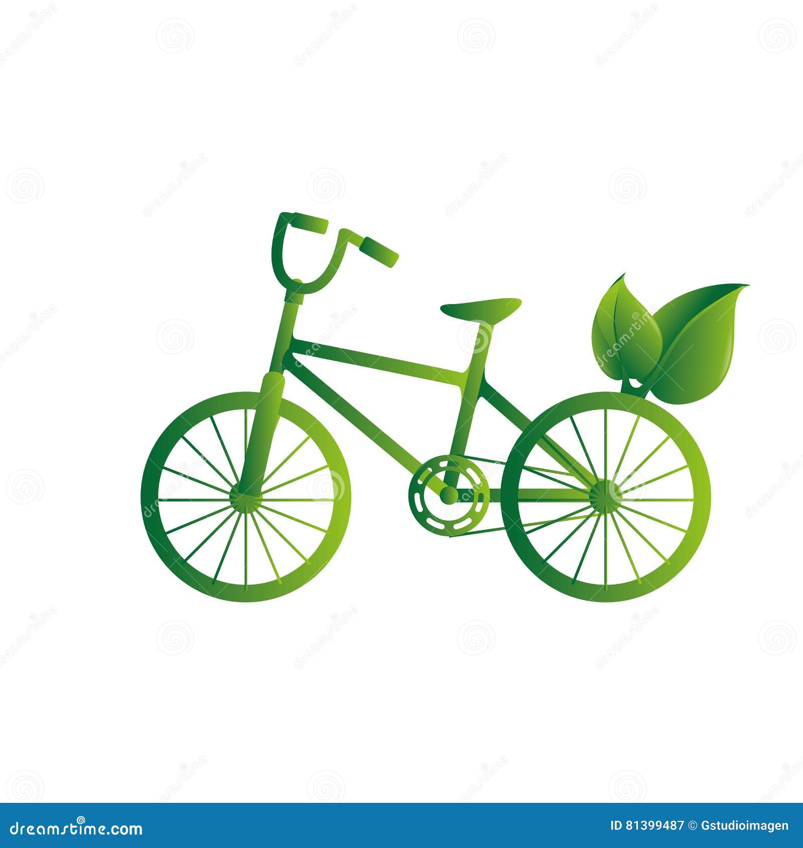 Green Bicycle Isolated Icon Stock Illustrations – 1,578 Green Bicycle ...
