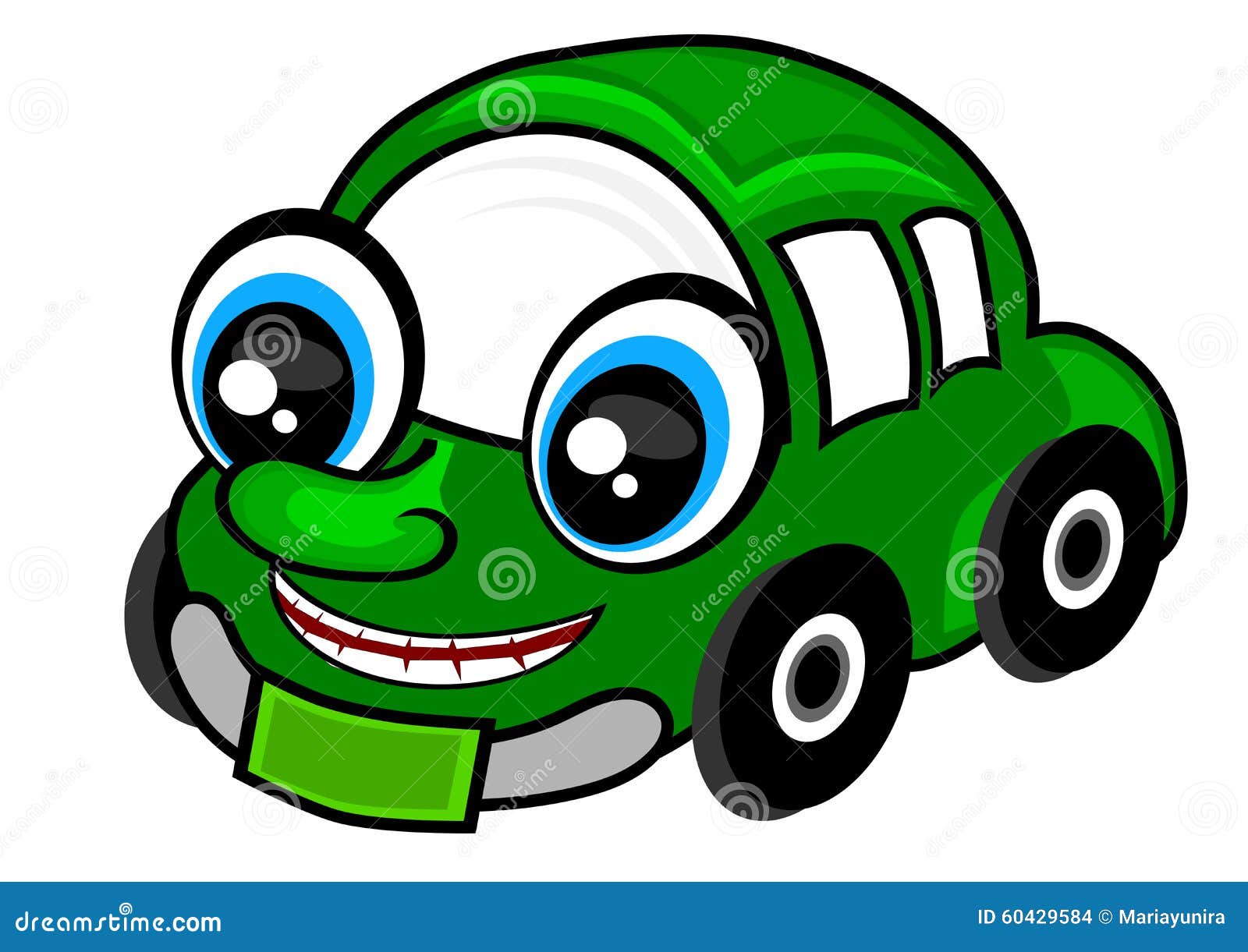Green bio car concept stock illustration. Illustration of fresh - 60429584