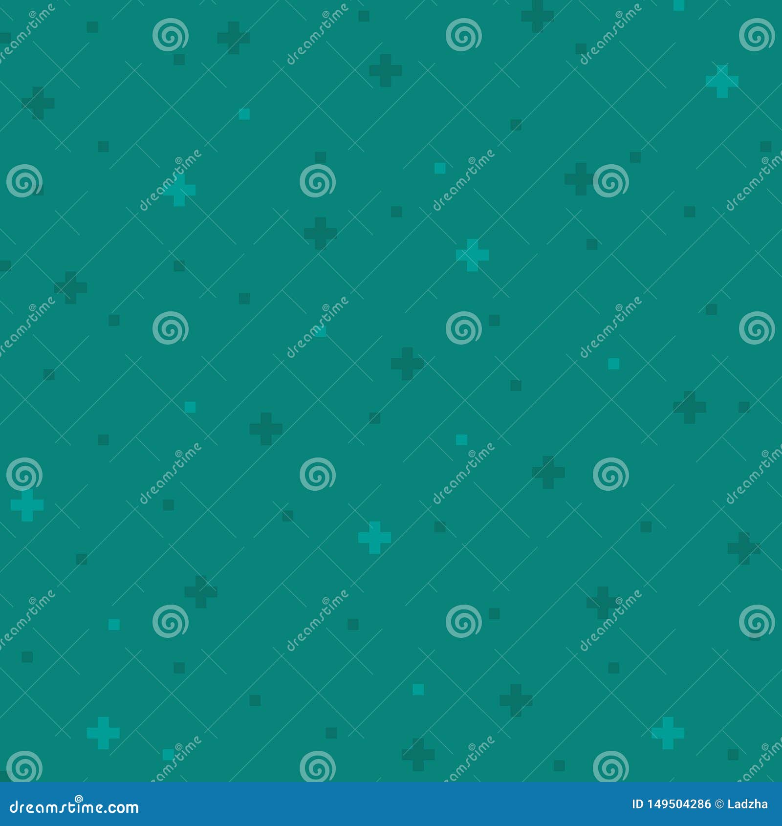 Green 8-bit Pixel Abstract Background Stock Vector - Illustration of ...