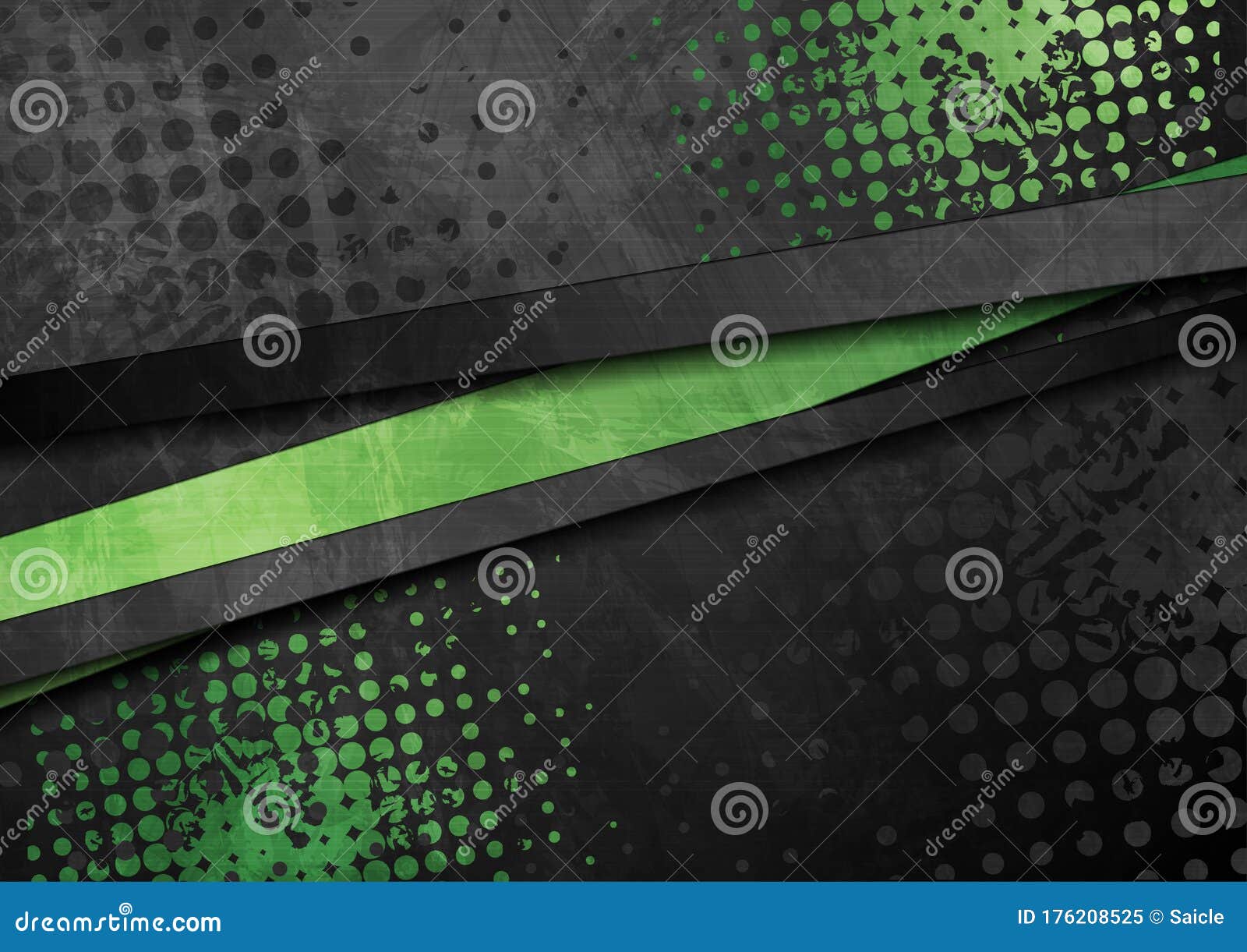 Green and Black Contrast Stripes Corporate Abstract Background Stock ...