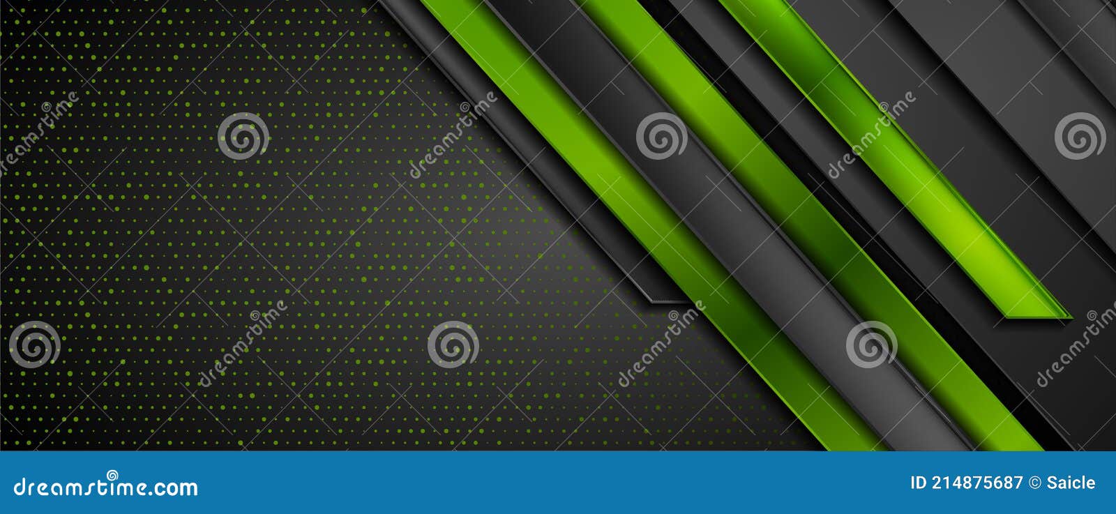 Green and Black Technology Glossy Background Stock Vector ...