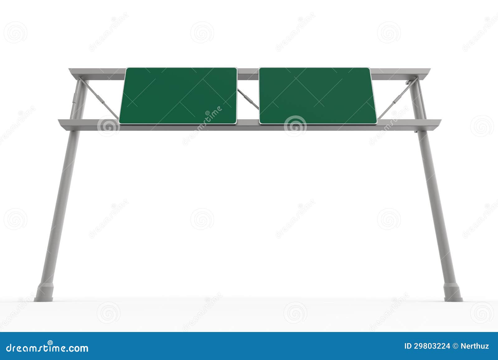 Blank - Freeway Next Exit Sign Royalty-Free Stock Image | CartoonDealer ...