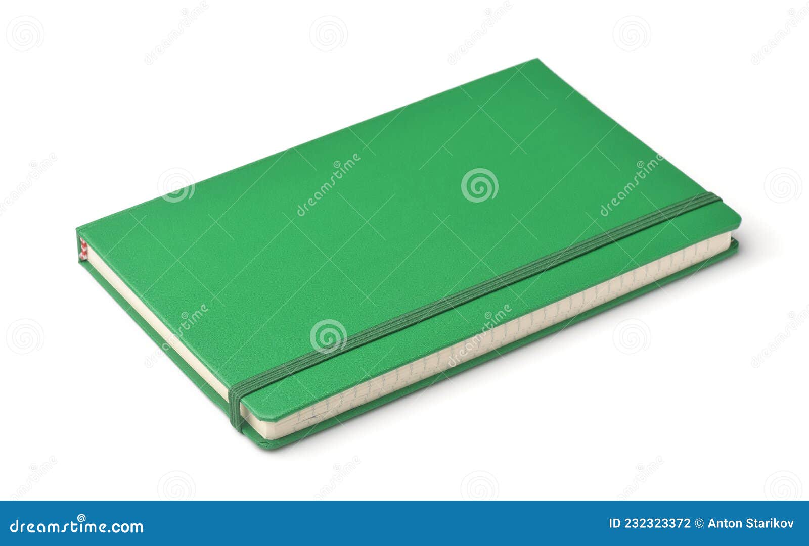 Green Blank Hardcover Notebook Stock Photo - Image of cover, education ...