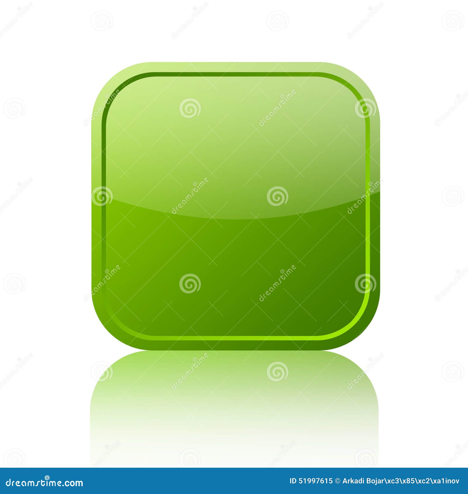 Blank App Icon Template With Flatted Paper Texture Vector Illustration ...