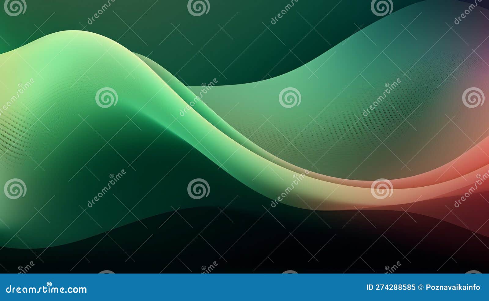 Green Blend Green on Light Background. Blurred Background. Creative ...